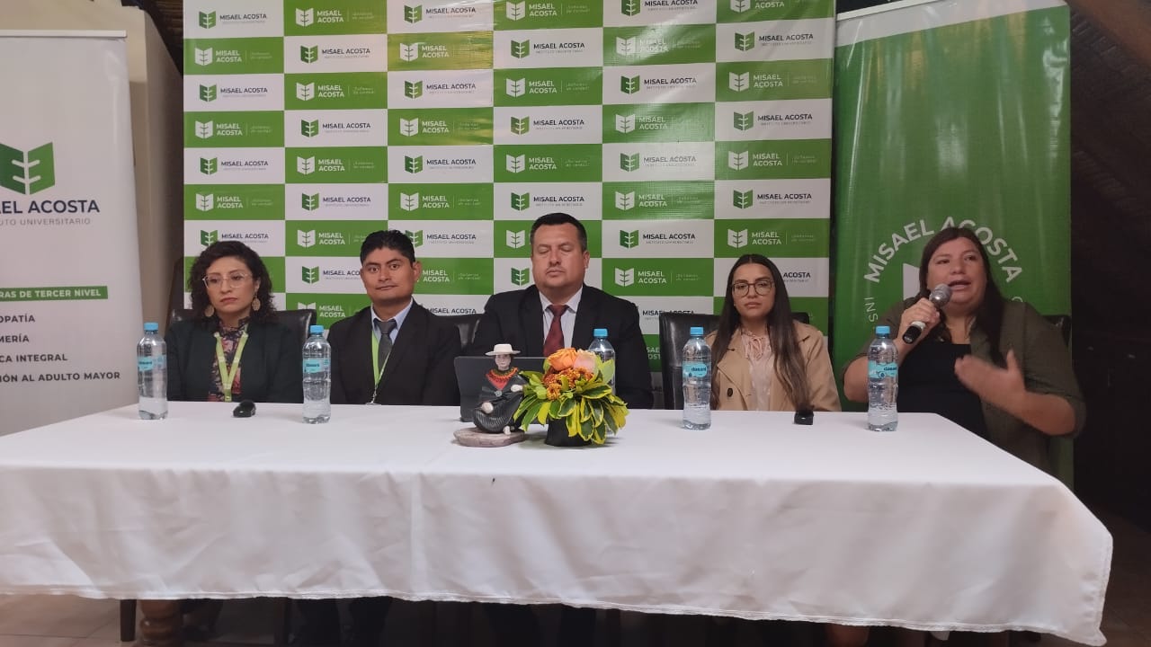 Instituto Universitario MISAEL ACOSTA SOLIS, ofreció “Rueda de Prensa”