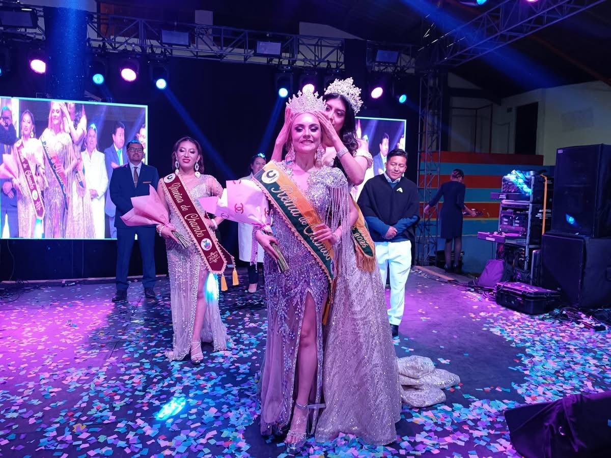 Génesis Calderón fue coronada como nueva Reina de Chambo 2026
